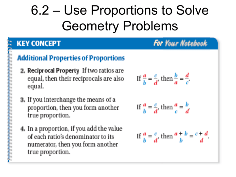 Geometry Proportions: Solving Problems with Scale Drawings