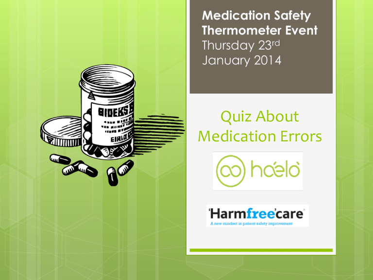 Medication Safety Quiz: Test Your Knowledge