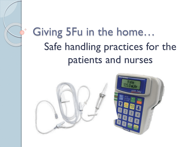 5FU Chemotherapy: Safe Handling for Home Care