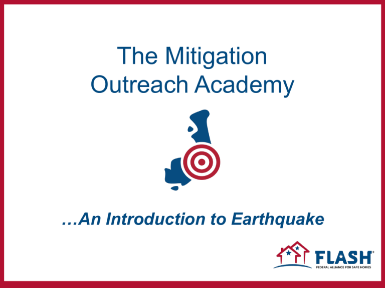 Earthquake Mitigation Training Toolkit