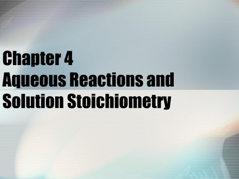 Chapter 4 Student Presentation
