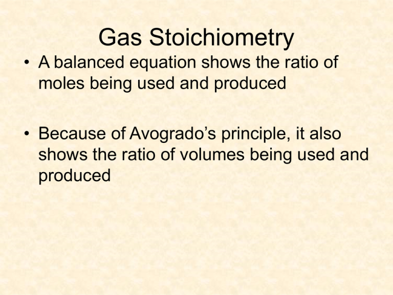Gas Stoichiometry: Volume & Mass Problems