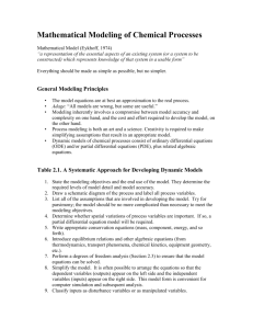Chapter 2 - Department of Chemical Engineering