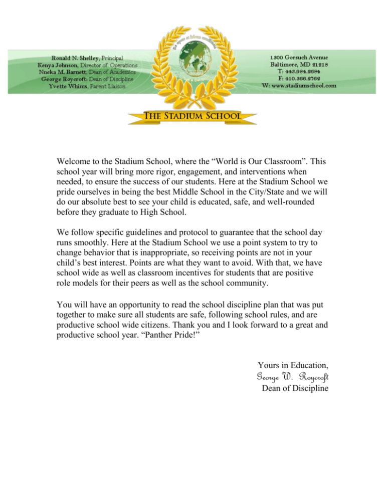 Level 1 - Baltimore City Public School System