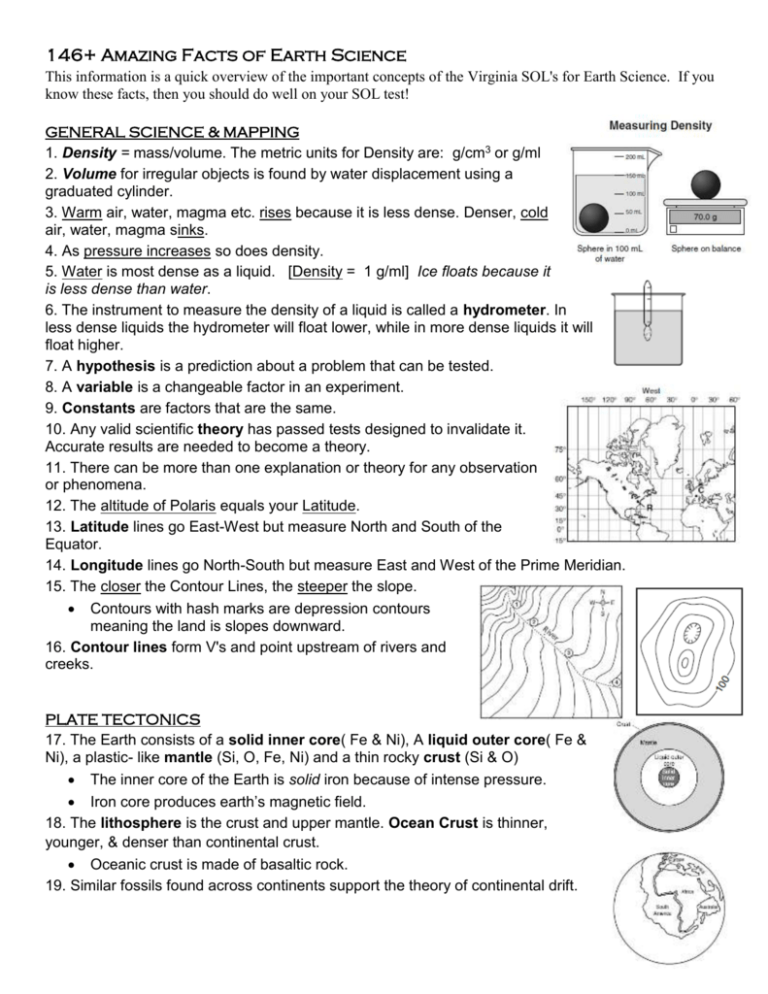 general science & mapping