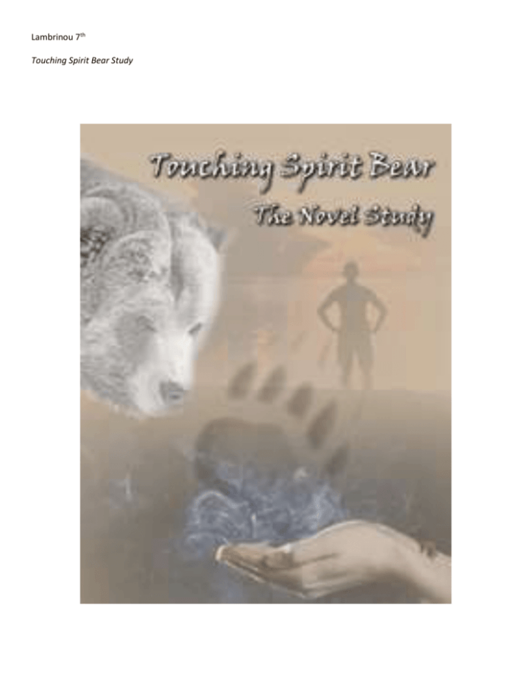 Touching Spirit Bear