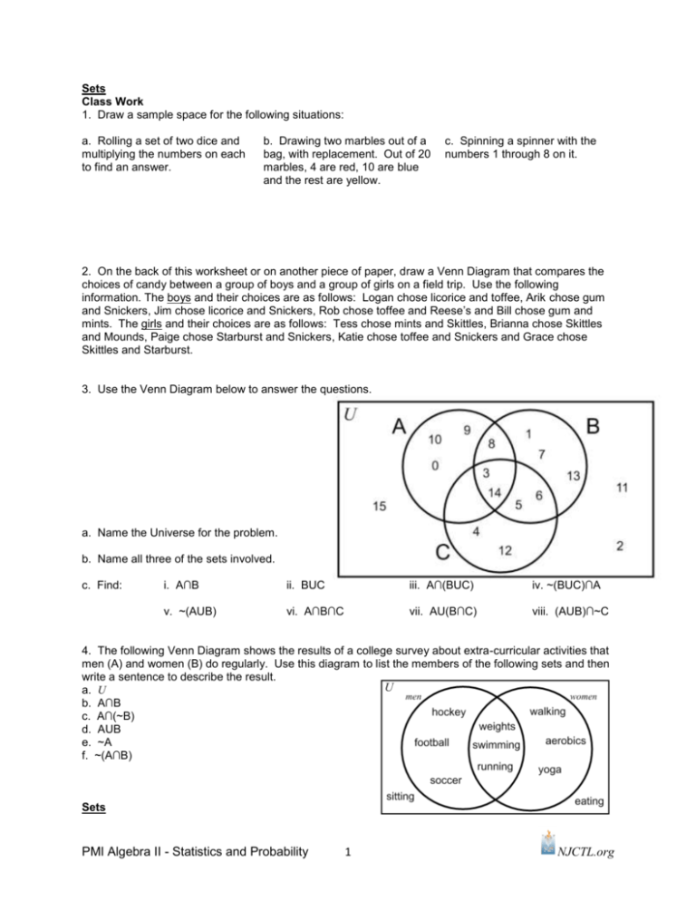 Probability & Statistics CW & HW | 426.8KB
