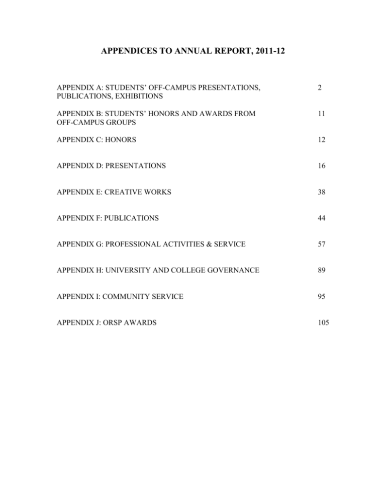 Faculty Accomplishments