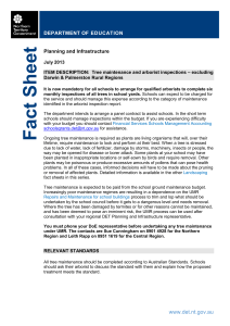 Guidelines for Completing an Arborist Report
