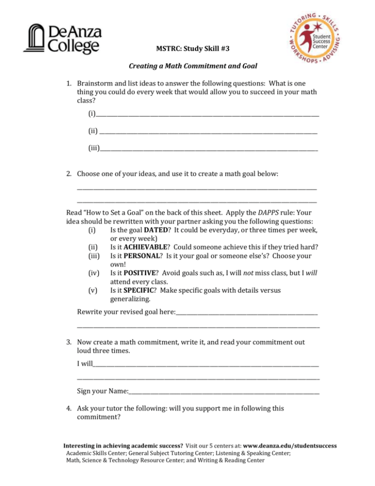 Creating a Commitment