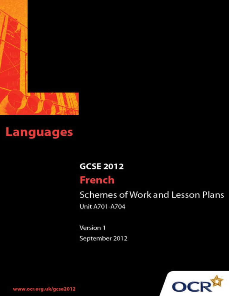 Sample Scheme Of Work And Lesson Plan Booklet DOC
