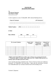 ISDA Bond TRS Master Confirmation Template
