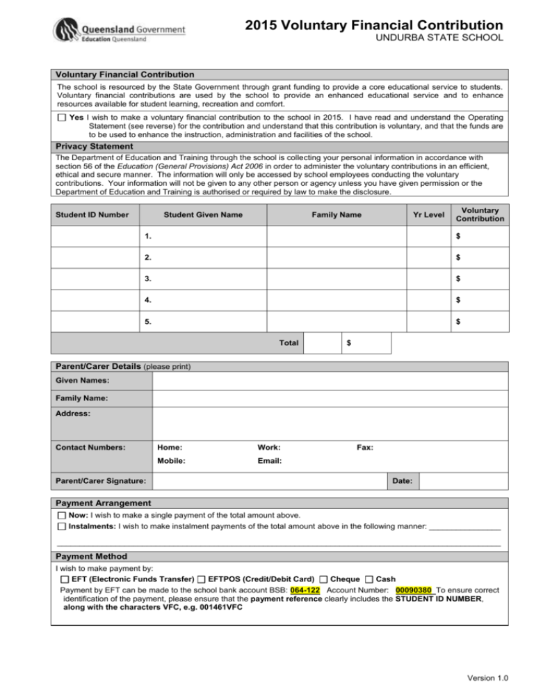 voluntary-contribution-form