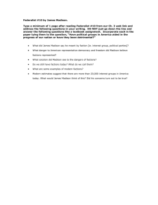 Federalist 10 Overview