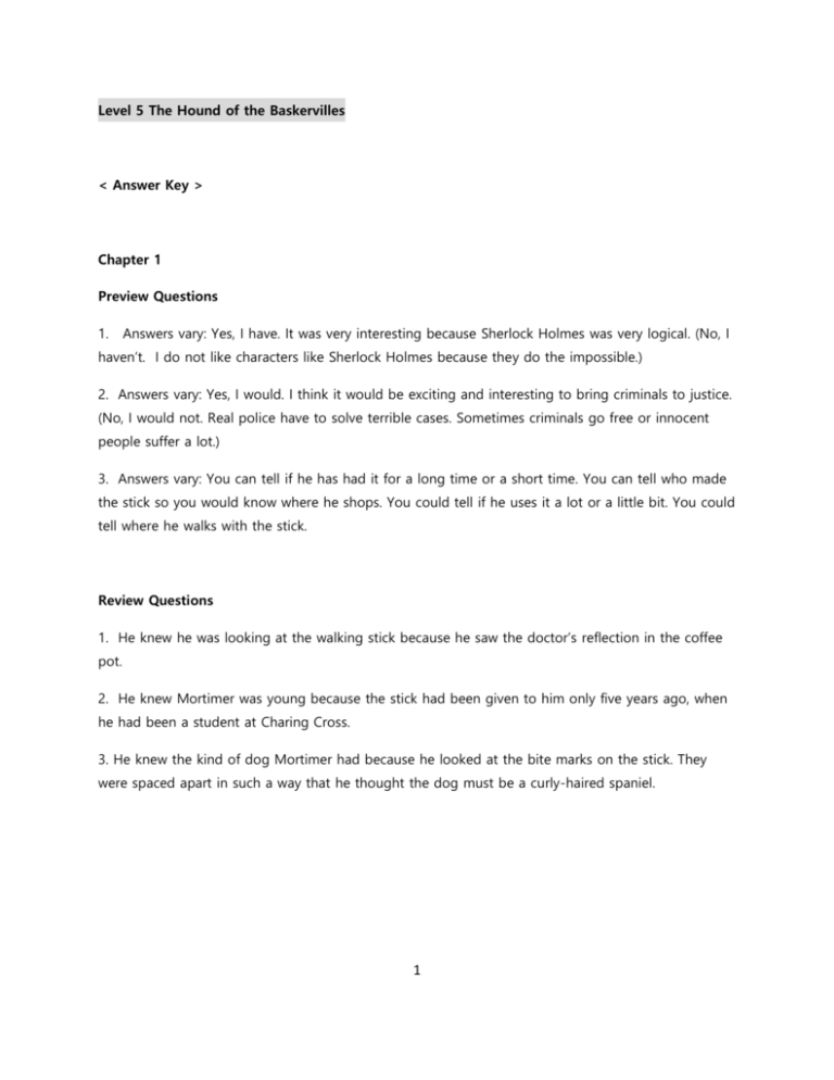 The Hound of the Baskervilles