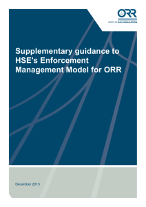 Enforcement Management Model