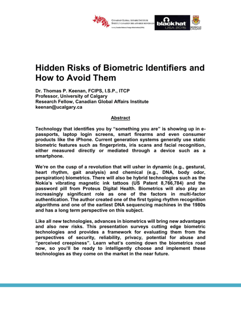  Risks Of Biometric Identifiers And How To Avoid