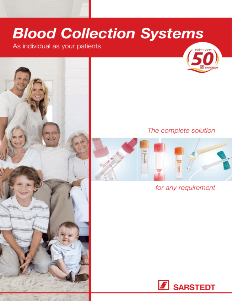 Blood Collection Systems