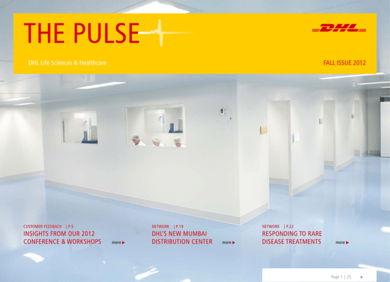 DHL The Pulse – Fall 2012