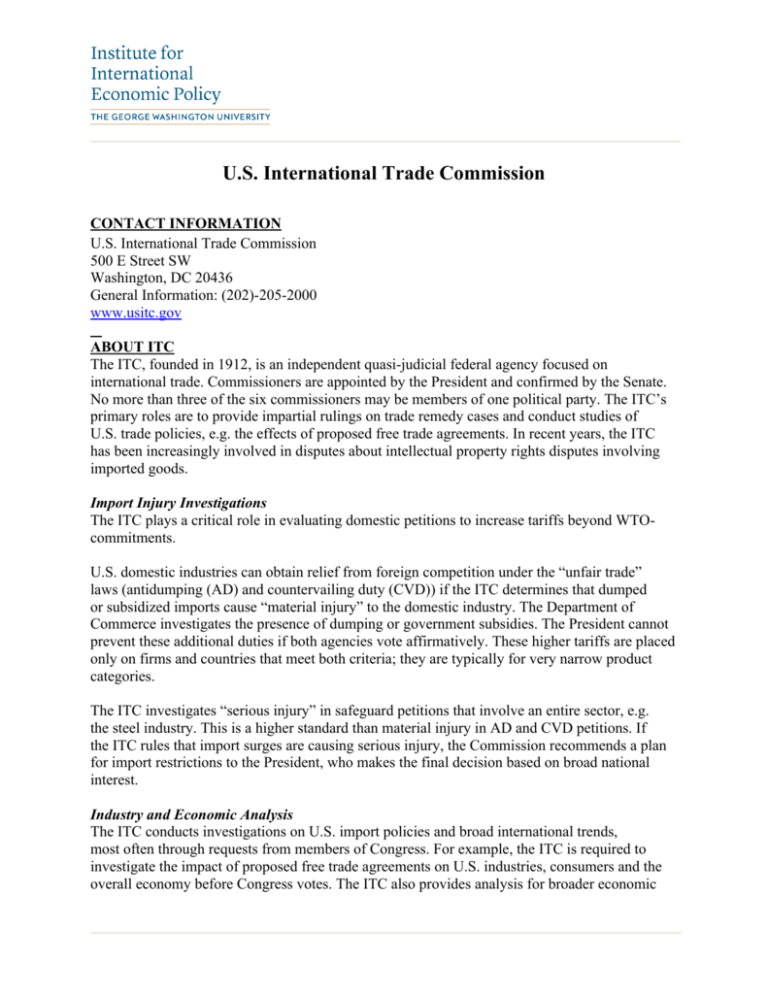 U.S. International Trade Commission