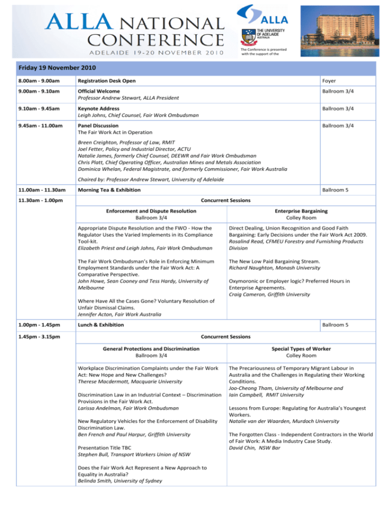 Conference Program