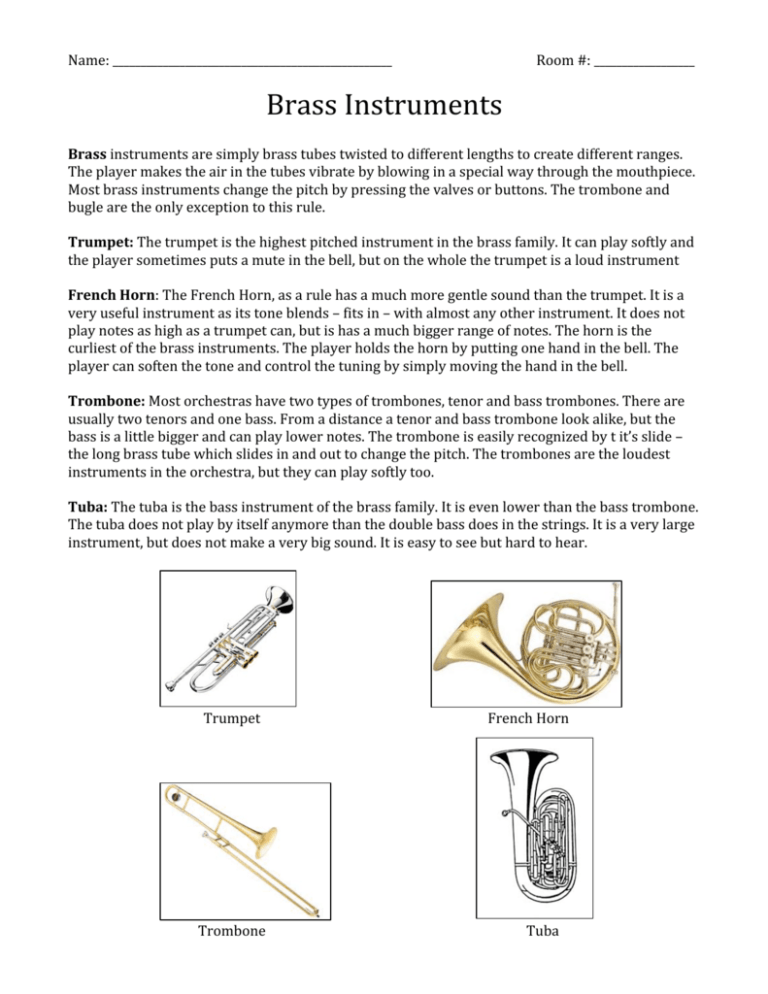 Brass Instruments