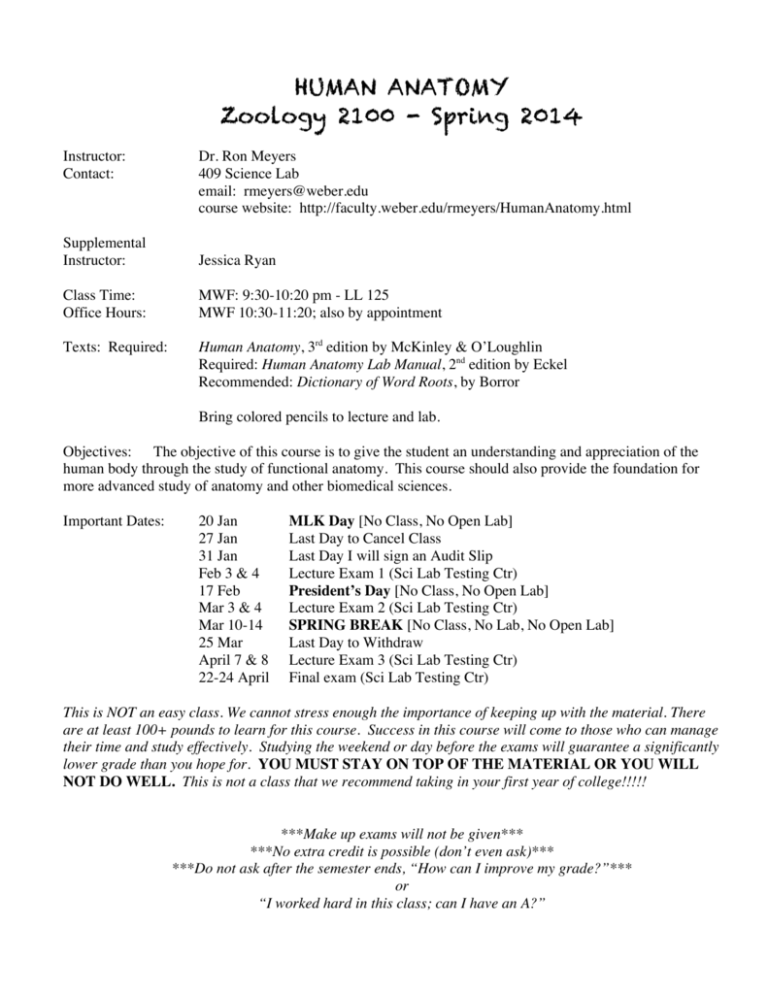 Human Anatomy Syllabus Spring 2014 human-anatomy-syllabus-spring-2014