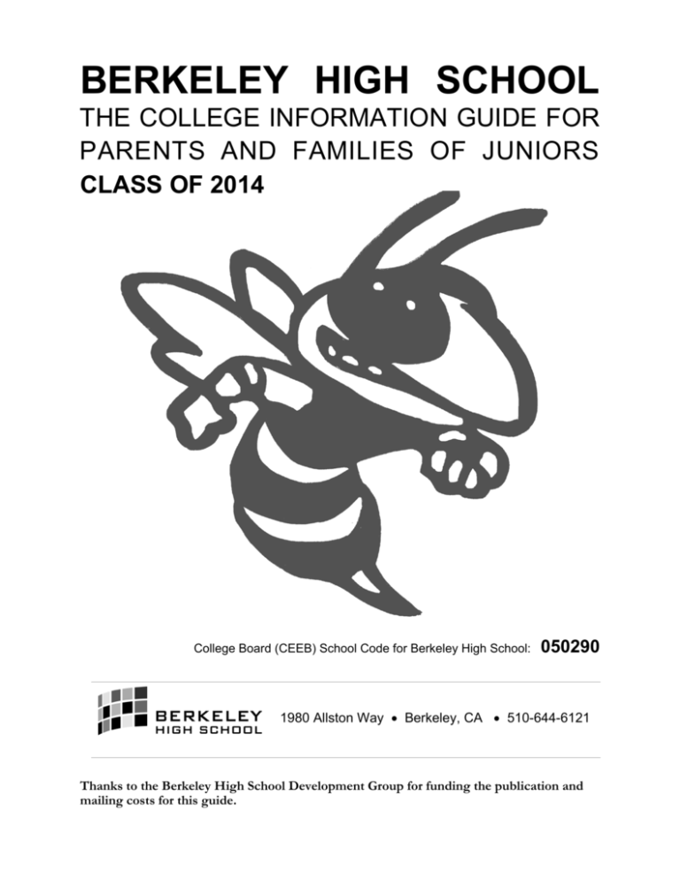 Class of 2014 - Berkeley High School