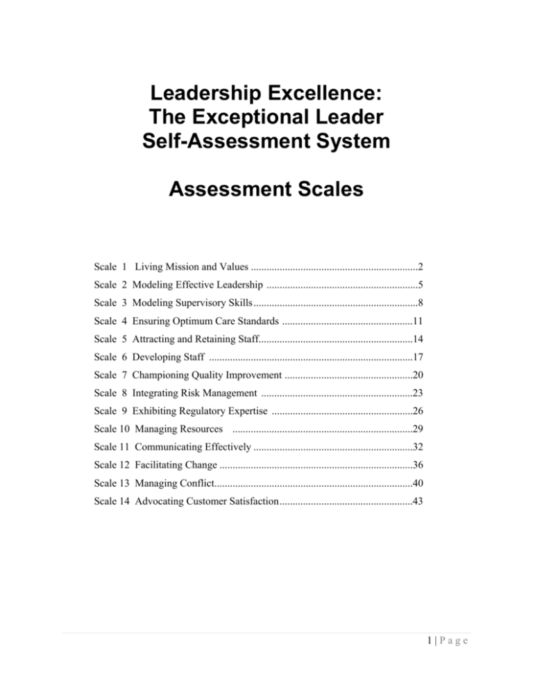 Leadership Excellence: The Exceptional Leader Self