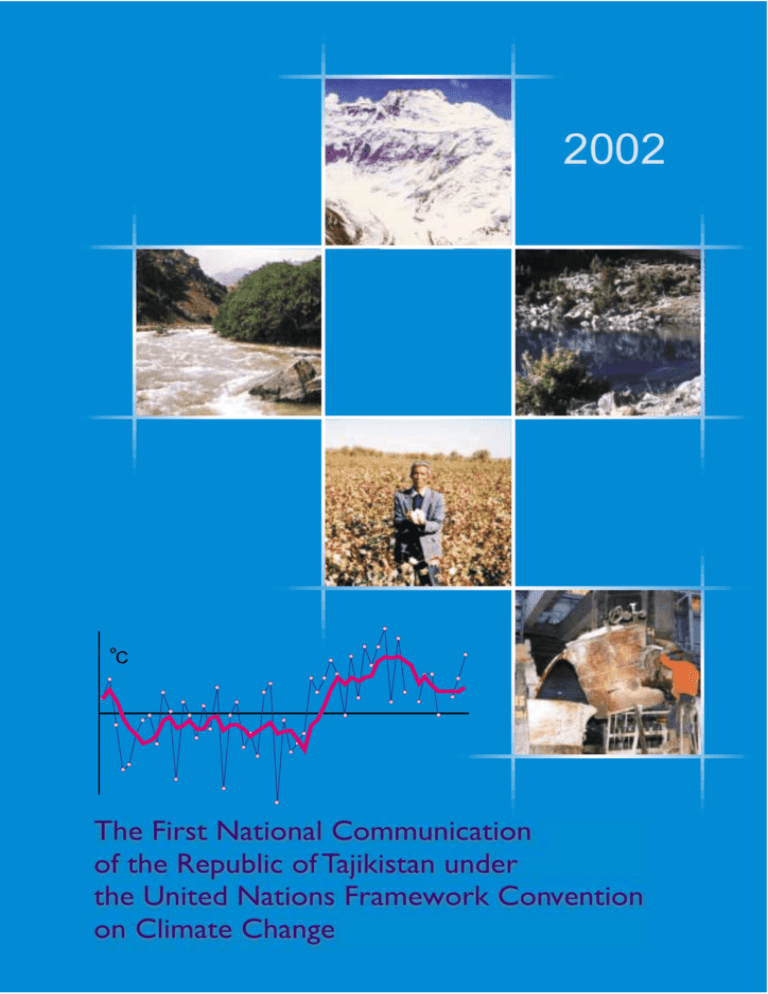 Tajikstan's first national communication