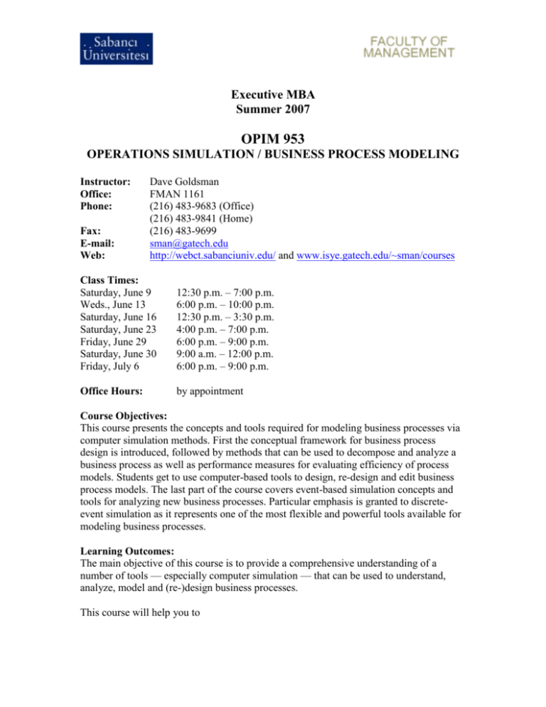 Module 0 Syllabus Introduction