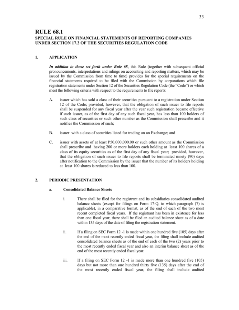 RULE 68.1 - Disini & Disini Law Office