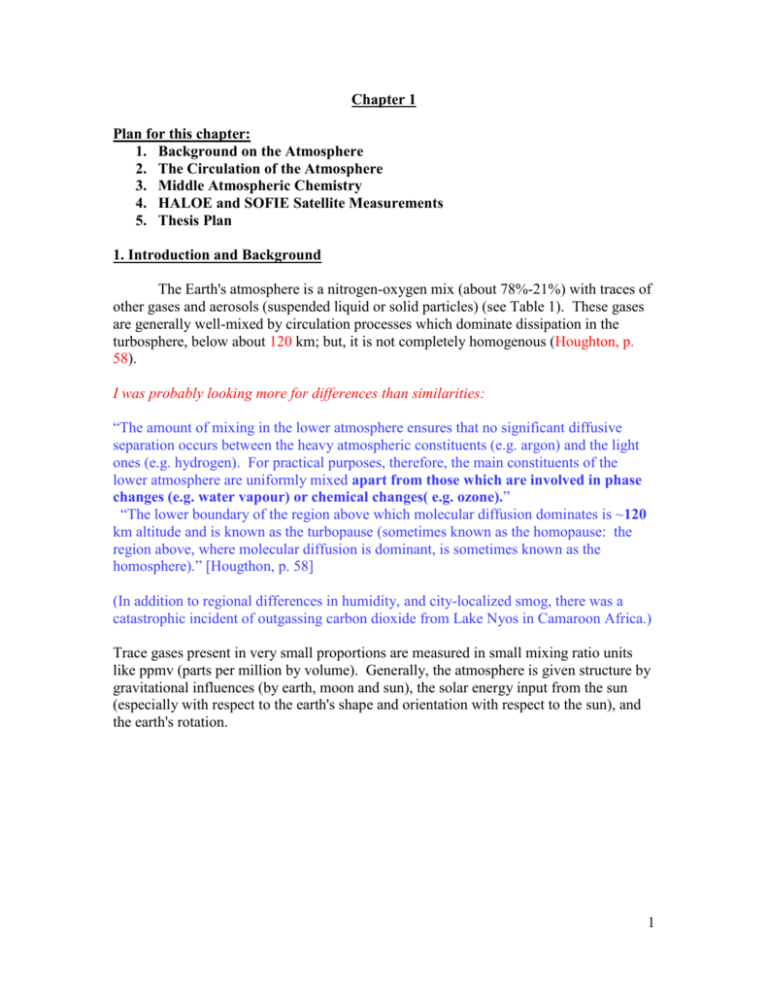 Chapter 1: Introduction and Background