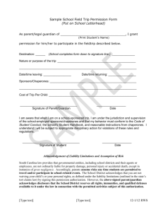 Application form - Ridgecliff Middle School