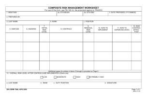 FM 6-99 U.S. ARMY REPORT AND MESSAGE FORMATS AUGUST 2013