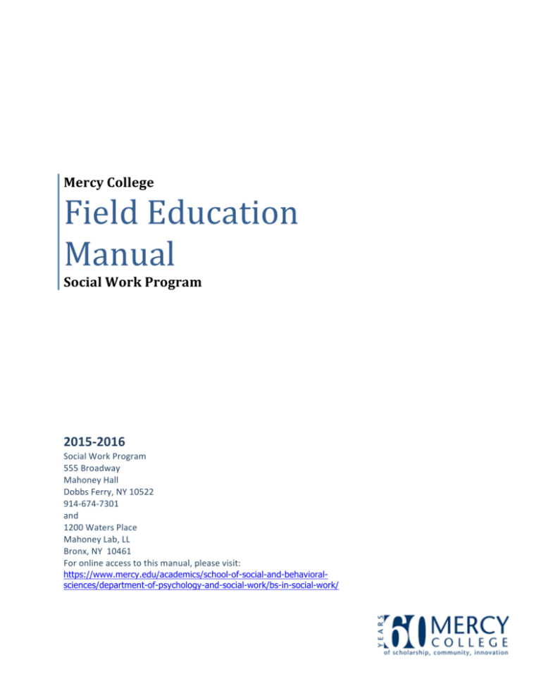 Field Education Manual