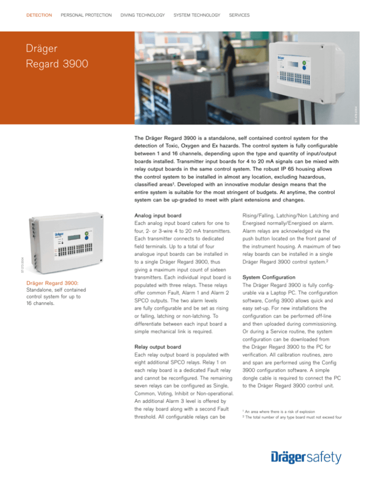 Dräger Regard 3900 - Ribble Enviro Ltd