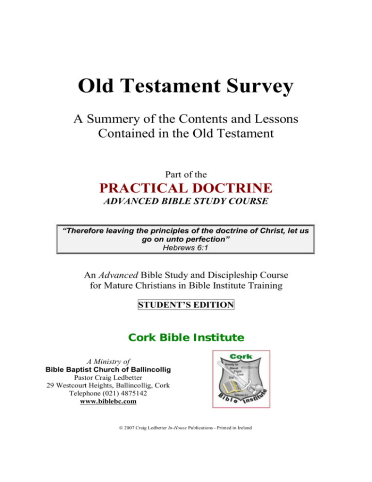 Old Testament Survey - Student