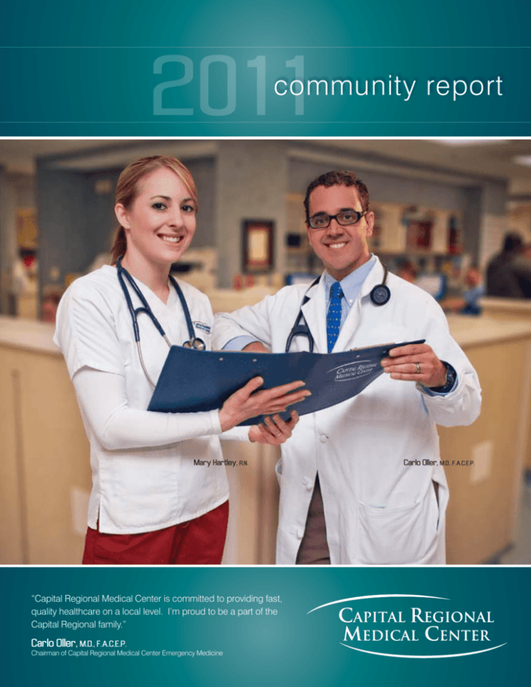 community report - Capital Regional Medical Center