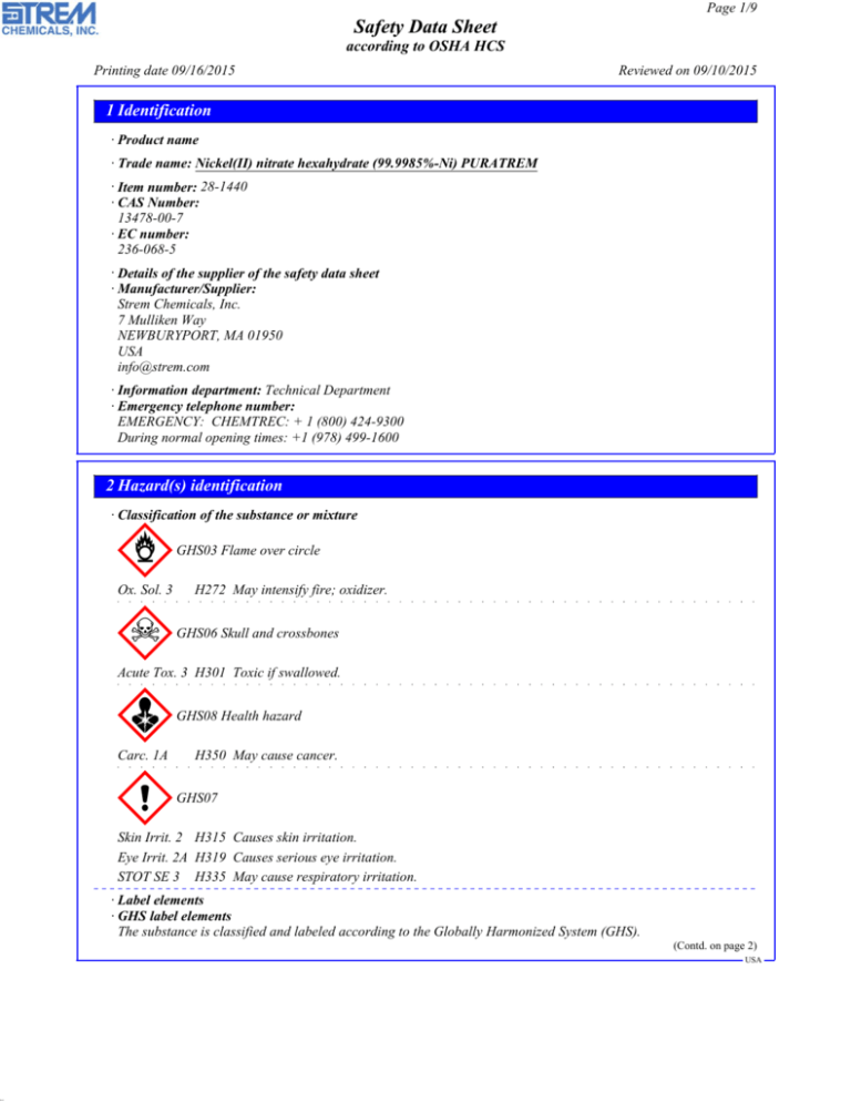 English USA Strem Chemicals Inc English USA Strem Chemicals Inc