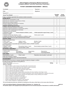 Patient Assessment
