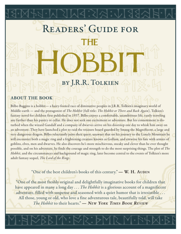 The Hobbit Reader's Guide