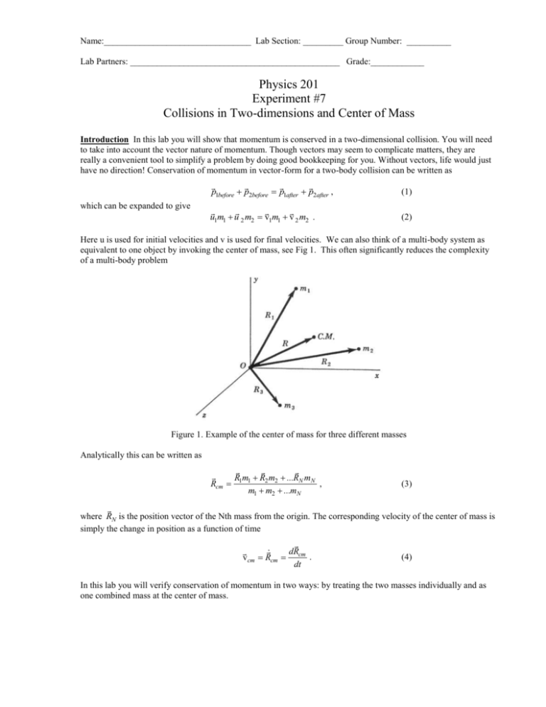 Lab Section: ______ Group Number