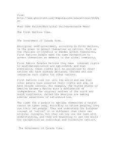 A History of Treaty-Making in Canada