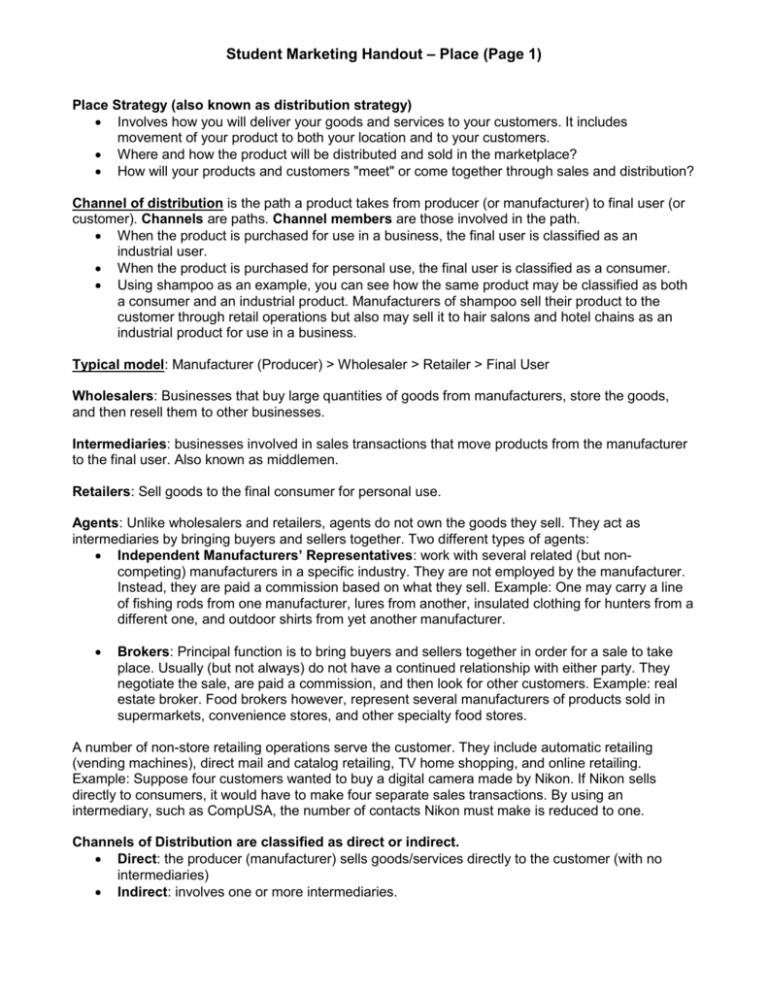 Student Handout - Mr. George Academics