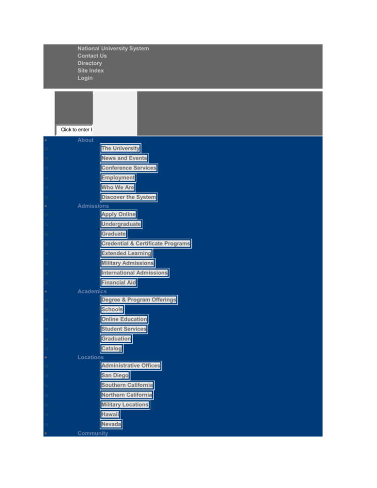 National University System