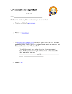 Genetic Traits Scavenger