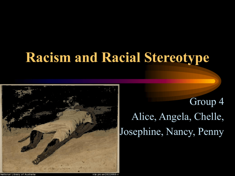 Racism and Racial Stereotype