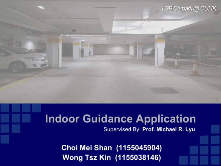 Indoor Guidance Application