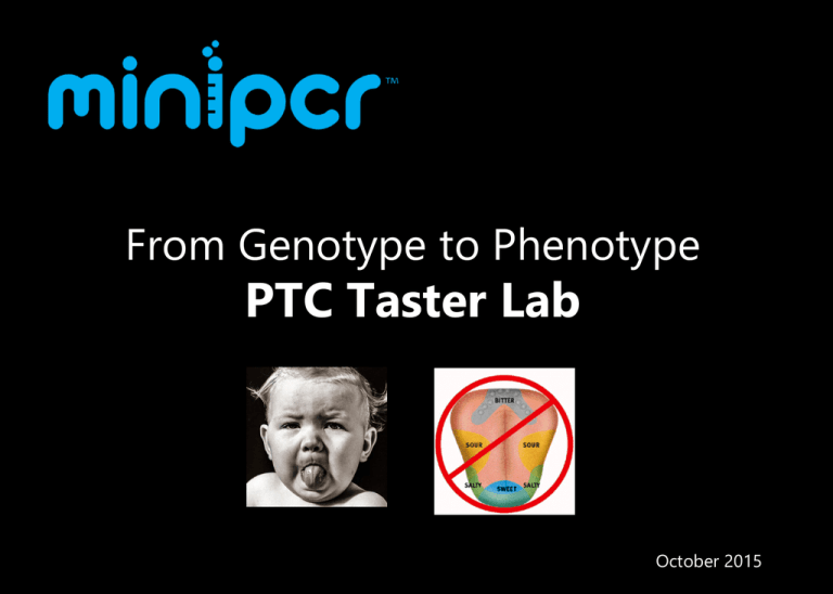 PTC Lab Classroom Slides